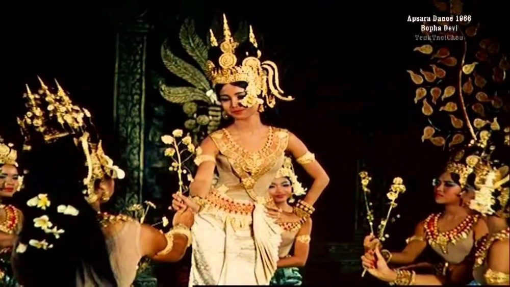 Golden nymphs: the art of the Apsara dance | Emi & Eve